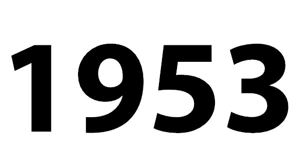 Zahl 1953