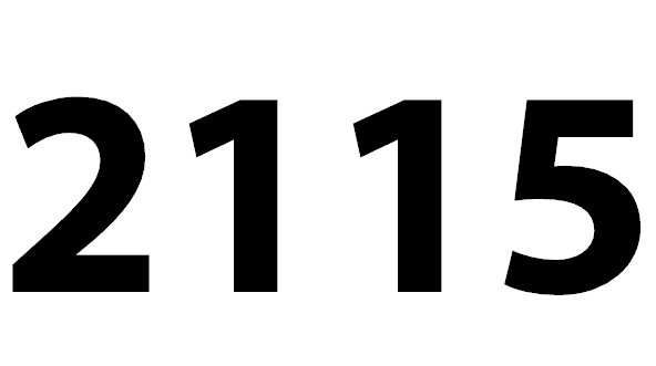 Zahl 2115