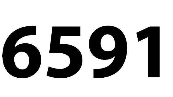 Zahl 6591