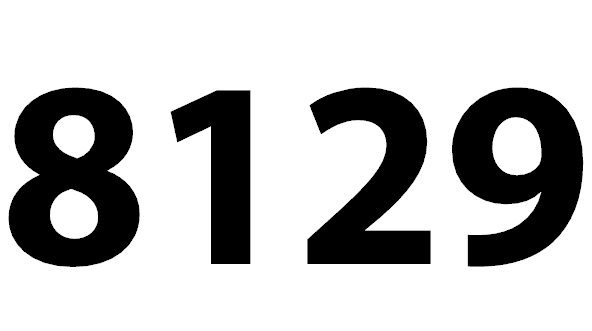 Zahl 8129