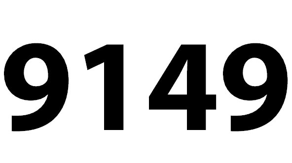 Zahl 9149
