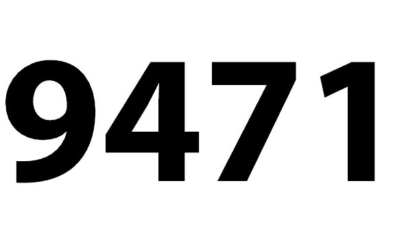 Zahl 9471